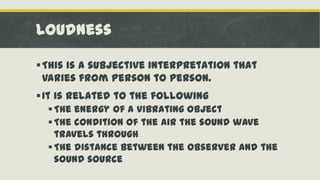 Properties of sound | PPTX