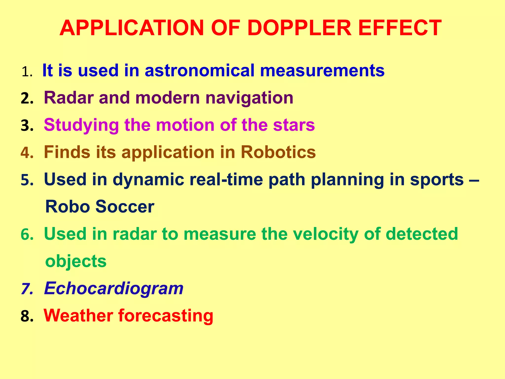 Properties of Sound And Doppler Effect ppt.pdf | Physics | Science