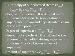 Properties of steam (2) | PPTX
