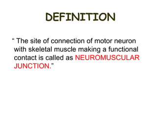 Neuromuscular junction and synapses by DR.IRUM