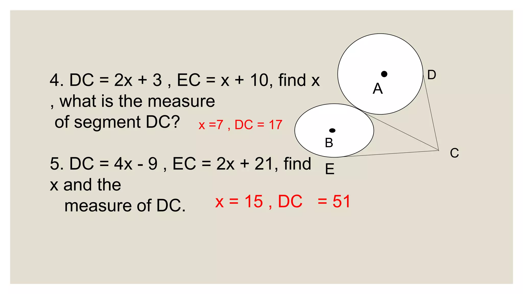 Properties of tangent demo | PPT
