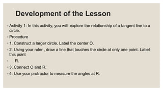 Properties of tangent demo | PPT