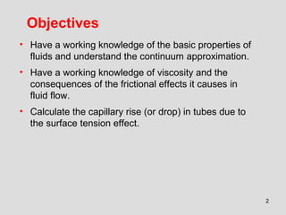 Properties of the fluids | PPT
