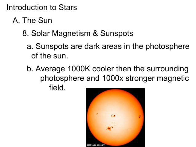 Properties of the sun | PPT | Physics | Science