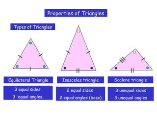 Properties of Triangles.pptx - explanation along wih sample questions ...