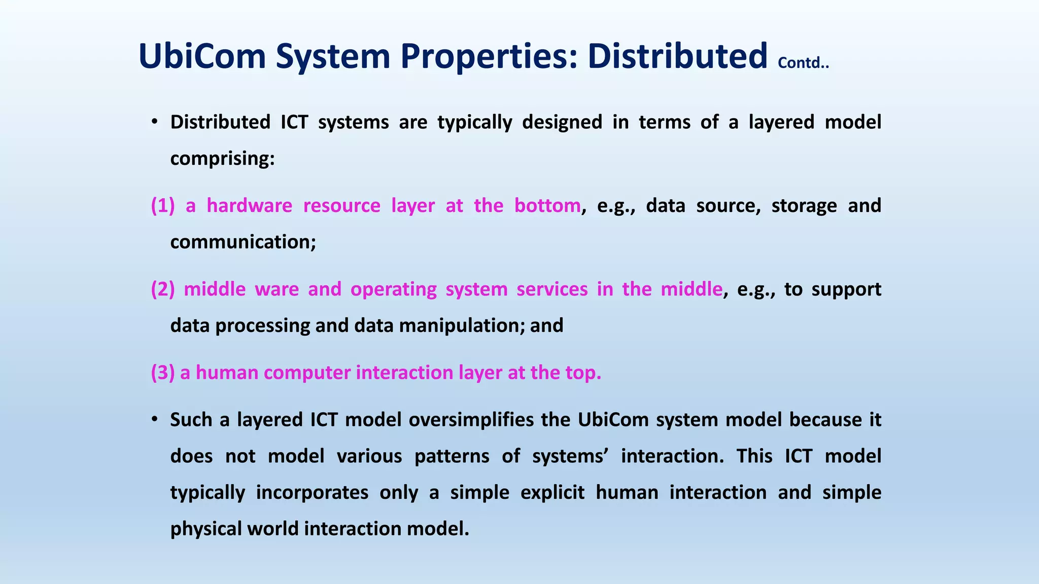 Properties of ubiquitous computing | PPTX