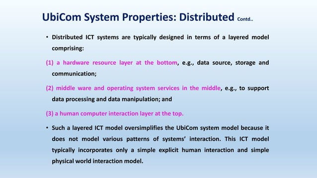 Properties of ubiquitous computing | PPTX