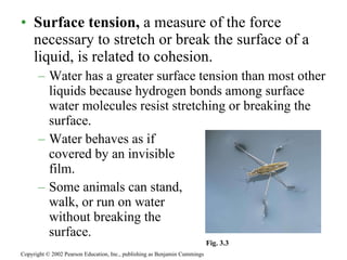 Properties of water | PPT