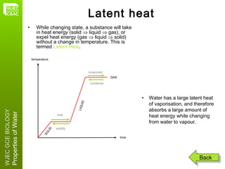 Properties of water1 | PPT
