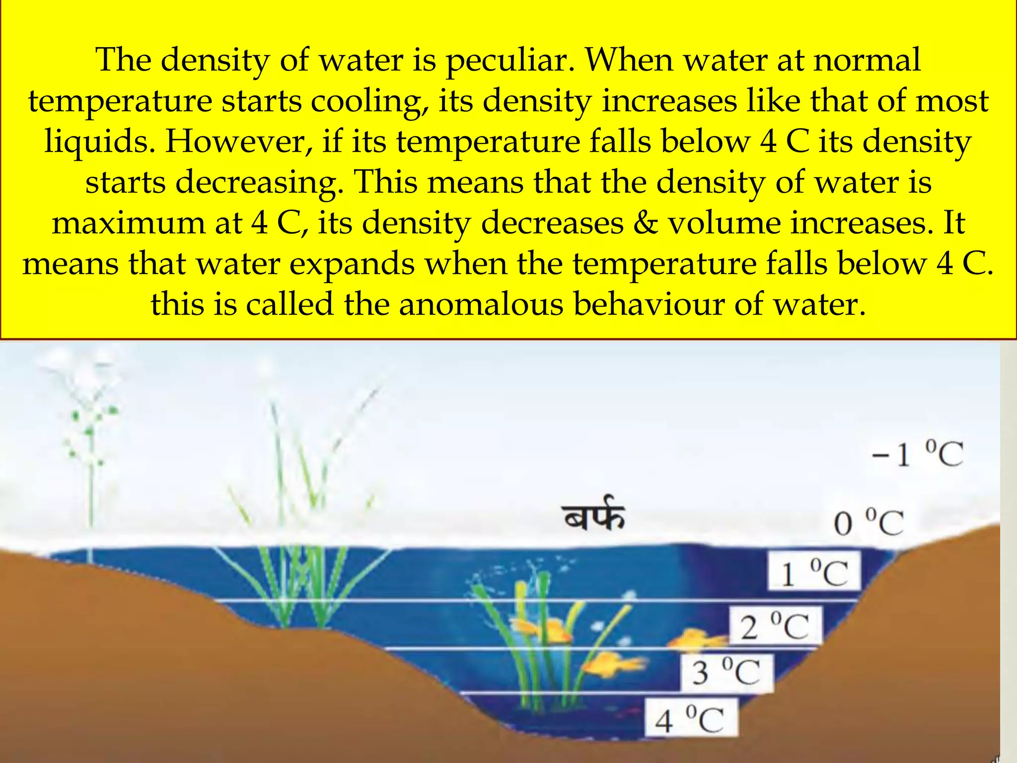 Properties of water class 7 | PPTX