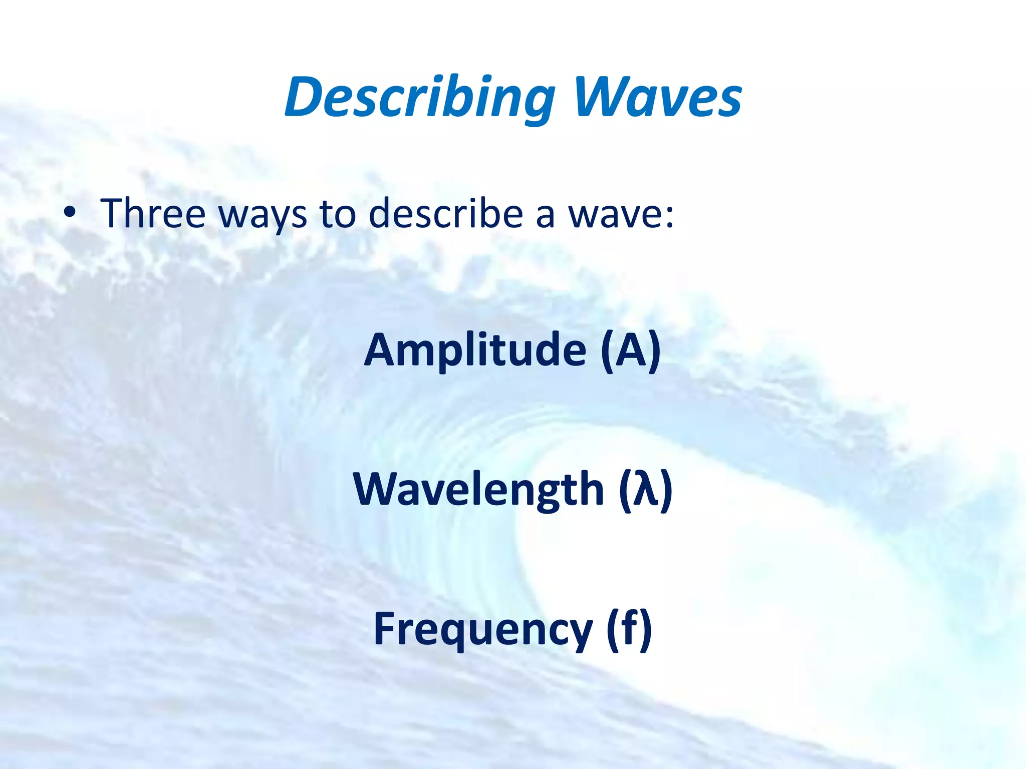 Properties of waves | PPTX