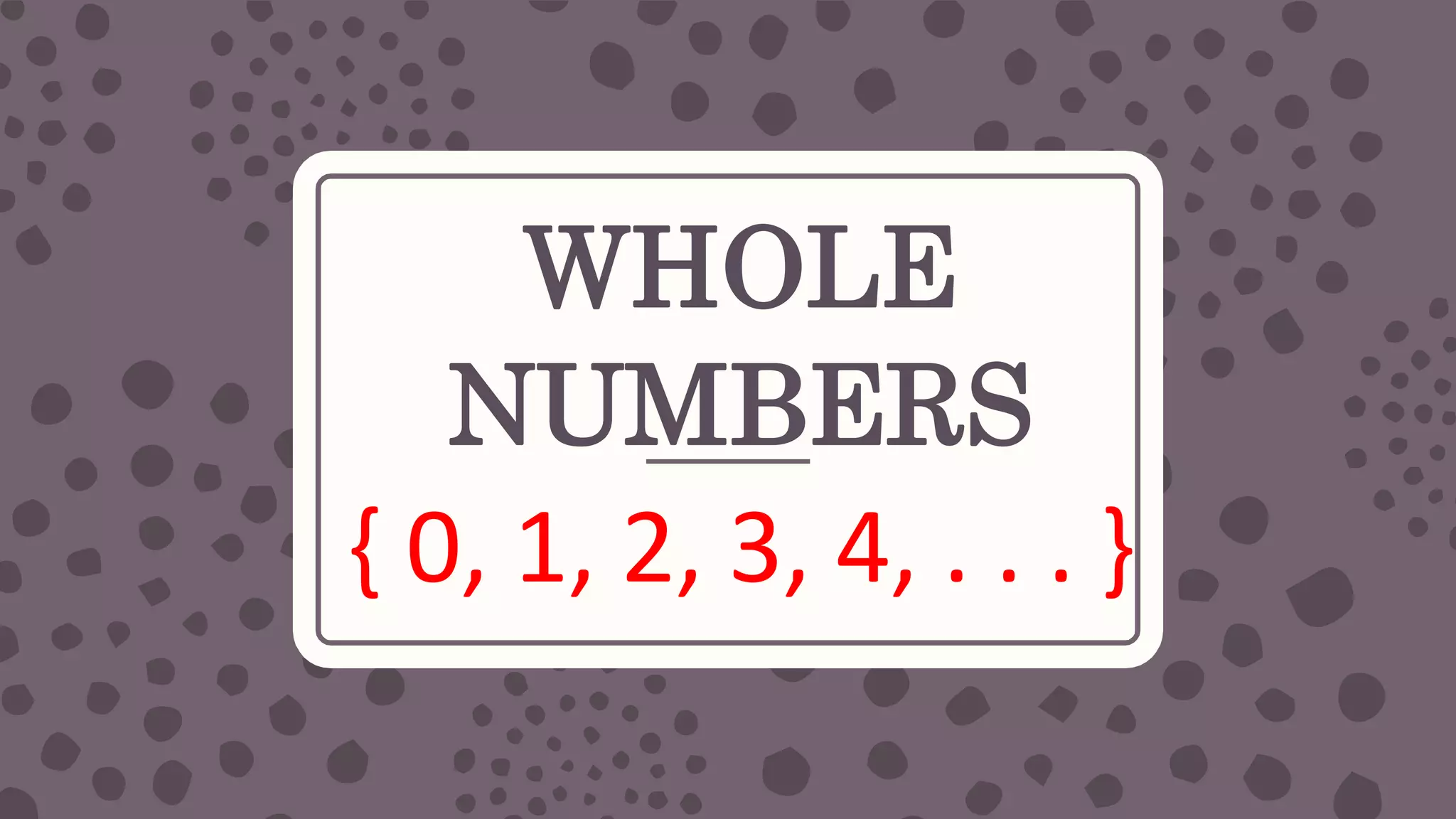 Properties of whole numbers | PPTX