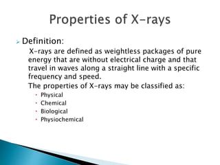 X Ray Definition