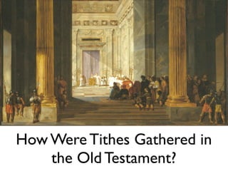 Collecting Tithes on the Sabbath: Is It Biblical | PPT