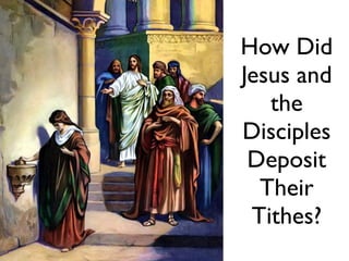 Collecting Tithes on the Sabbath: Is It Biblical | PPT