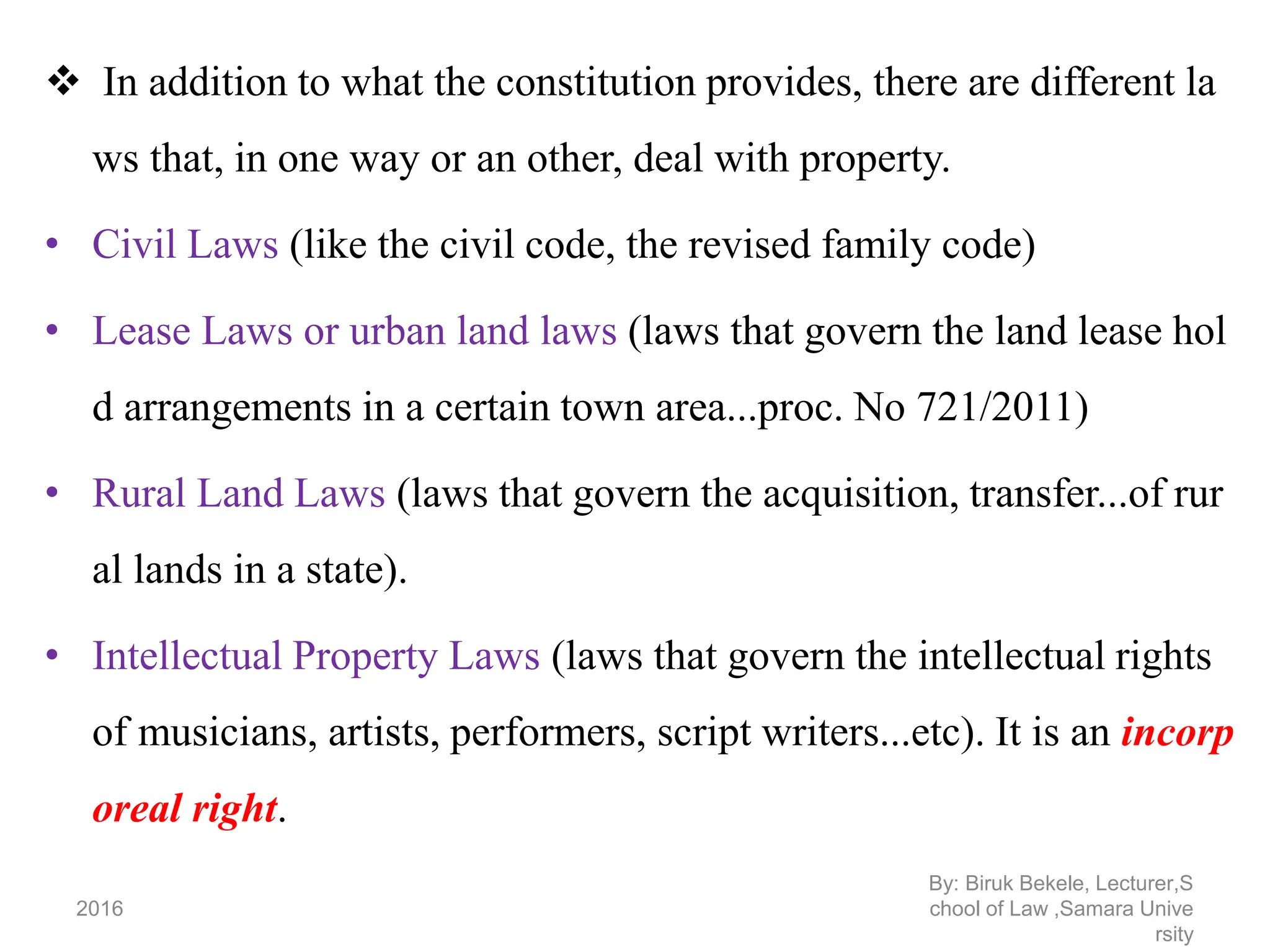 propert law semraa ppt (2).pptx ELIAS MUKTER | PPTX