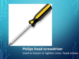 Proper tools selection | PPTX