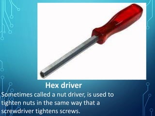 Proper tools selection | PPTX