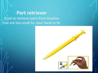 Proper tools selection | PPTX