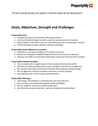 PropertyAlly Pitch | PDF