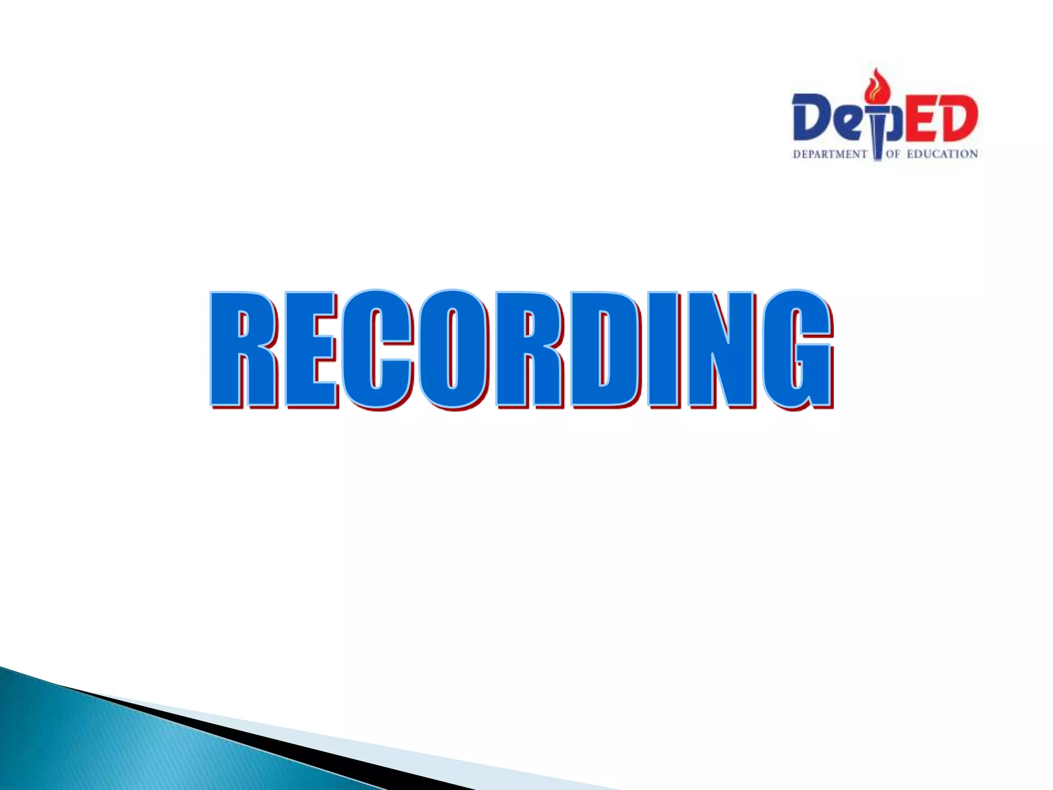 Procedures on Acceptance, Inspection and Recording of Deliveries | PPTX