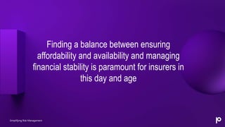 Simplifying Risk Management with Accurate Property and Risk Data | PPT