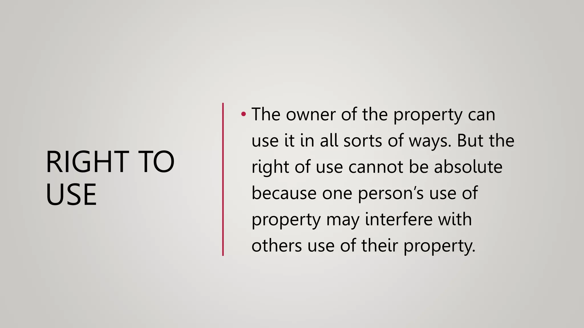 PROPERTY LAW | PPTX