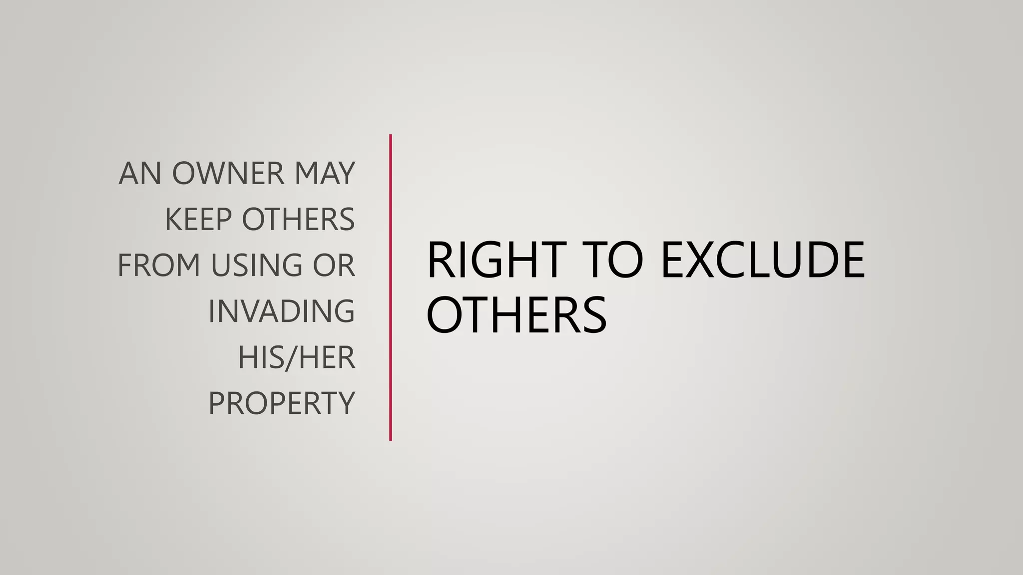 PROPERTY LAW | PPTX