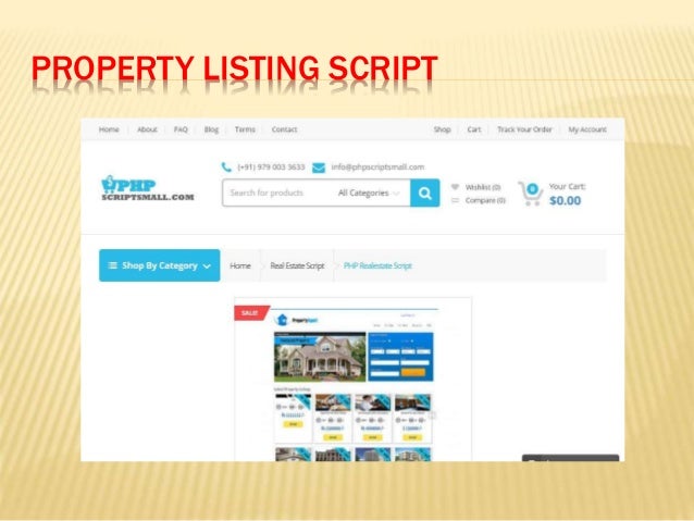 PHP Realestate Script, Property Listing Script PHP Realestate Script, Property Listing Script
