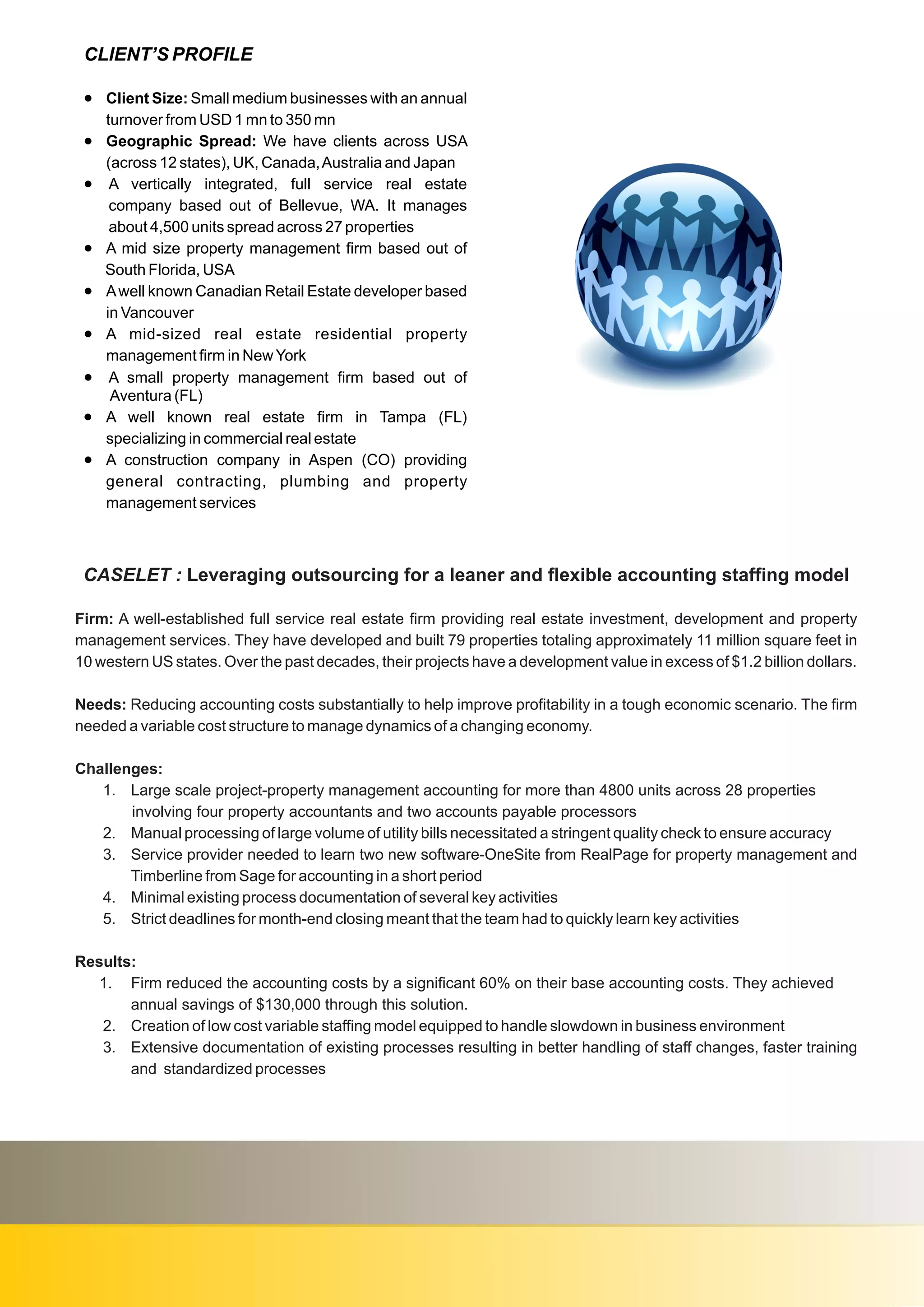 Property Management Accounting Outsourcing | PDF