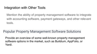 Property Management Software | PDF