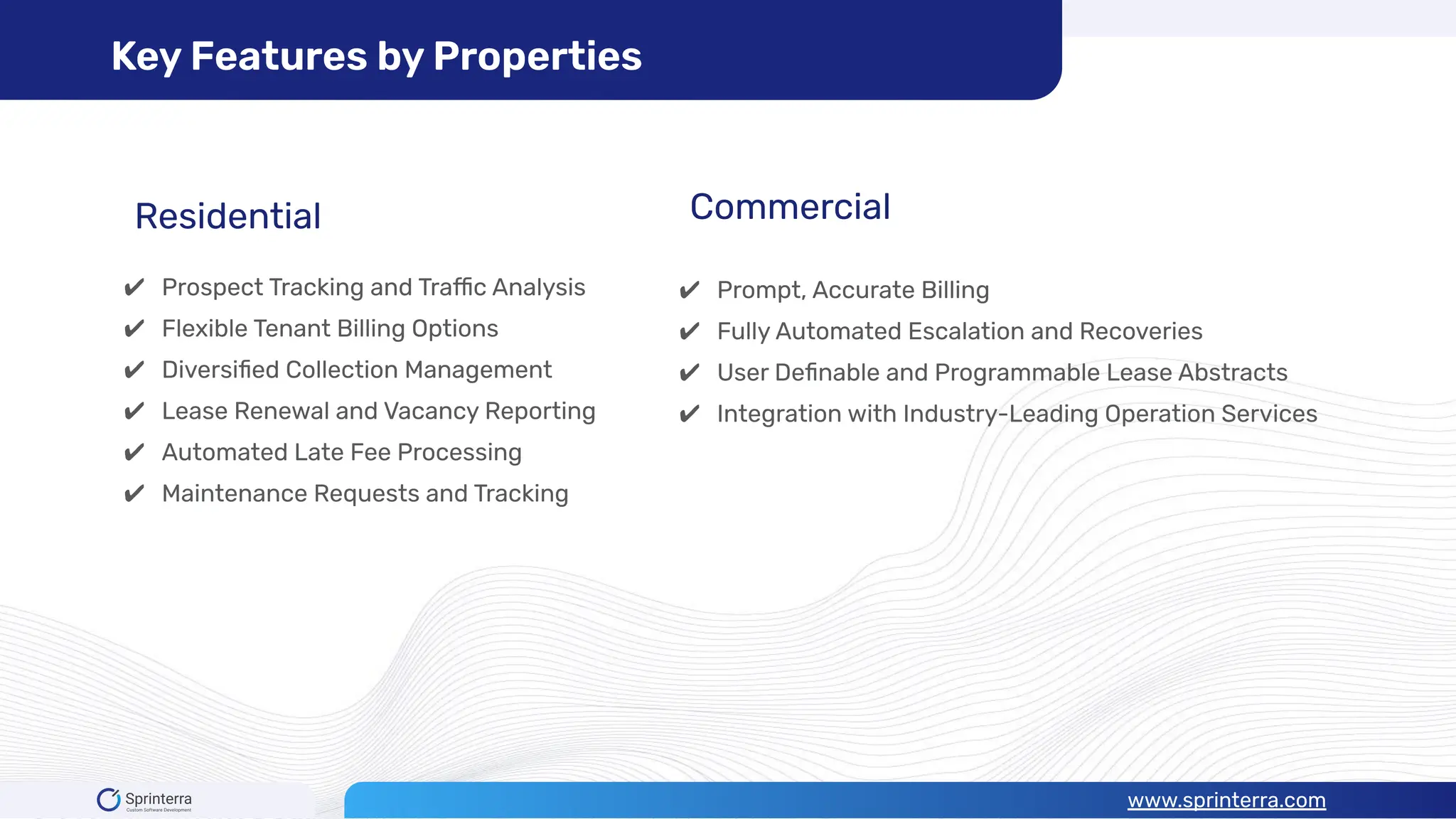 Acumatica Property Management Powered by Sprinterra | PDF
