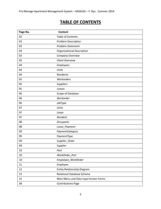 Property management system database | PDF