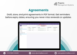 Property Management System with Odoo Features | PDF