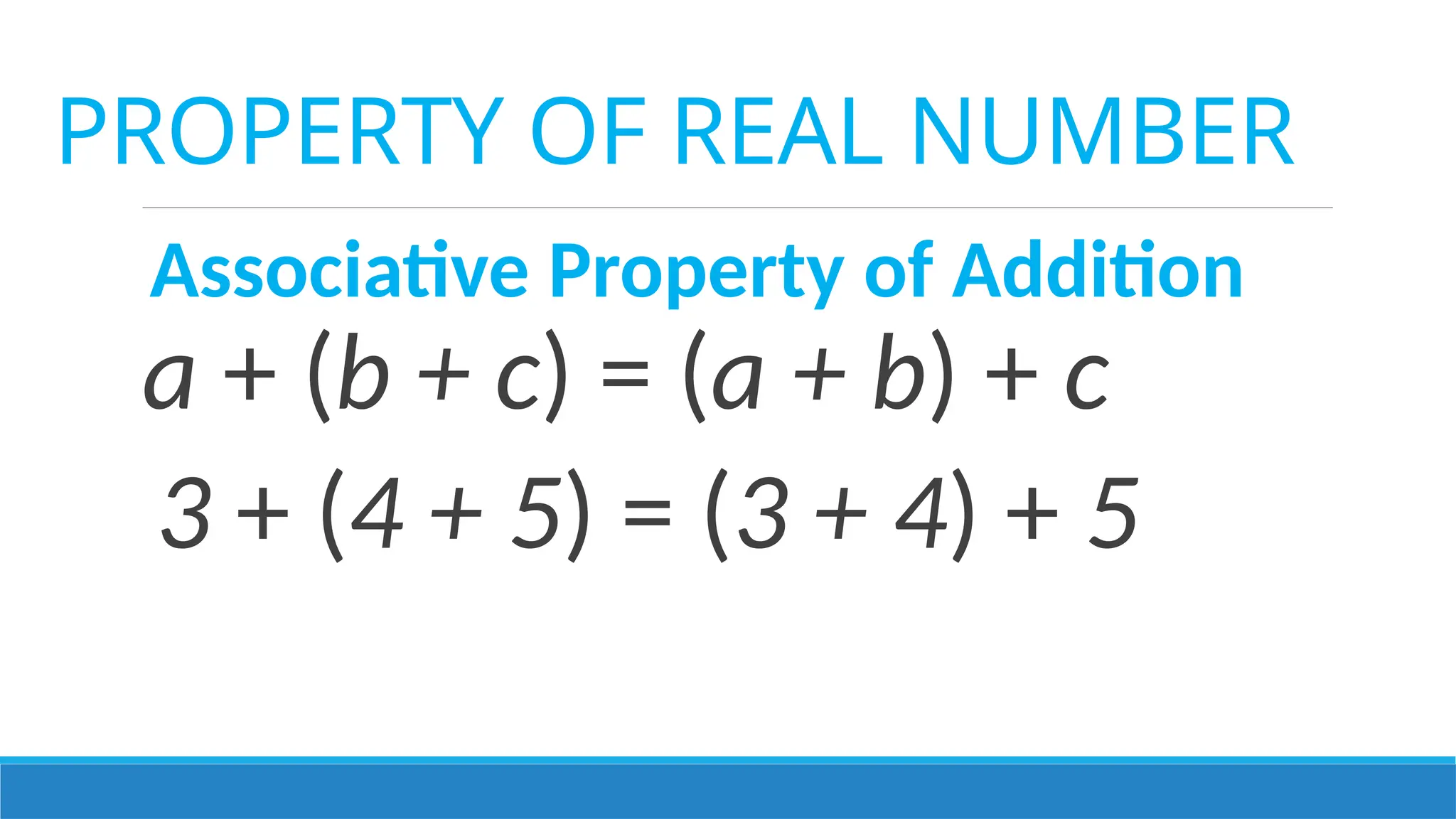 PROPERTY OF REAL NUMBER and their uses.pptx