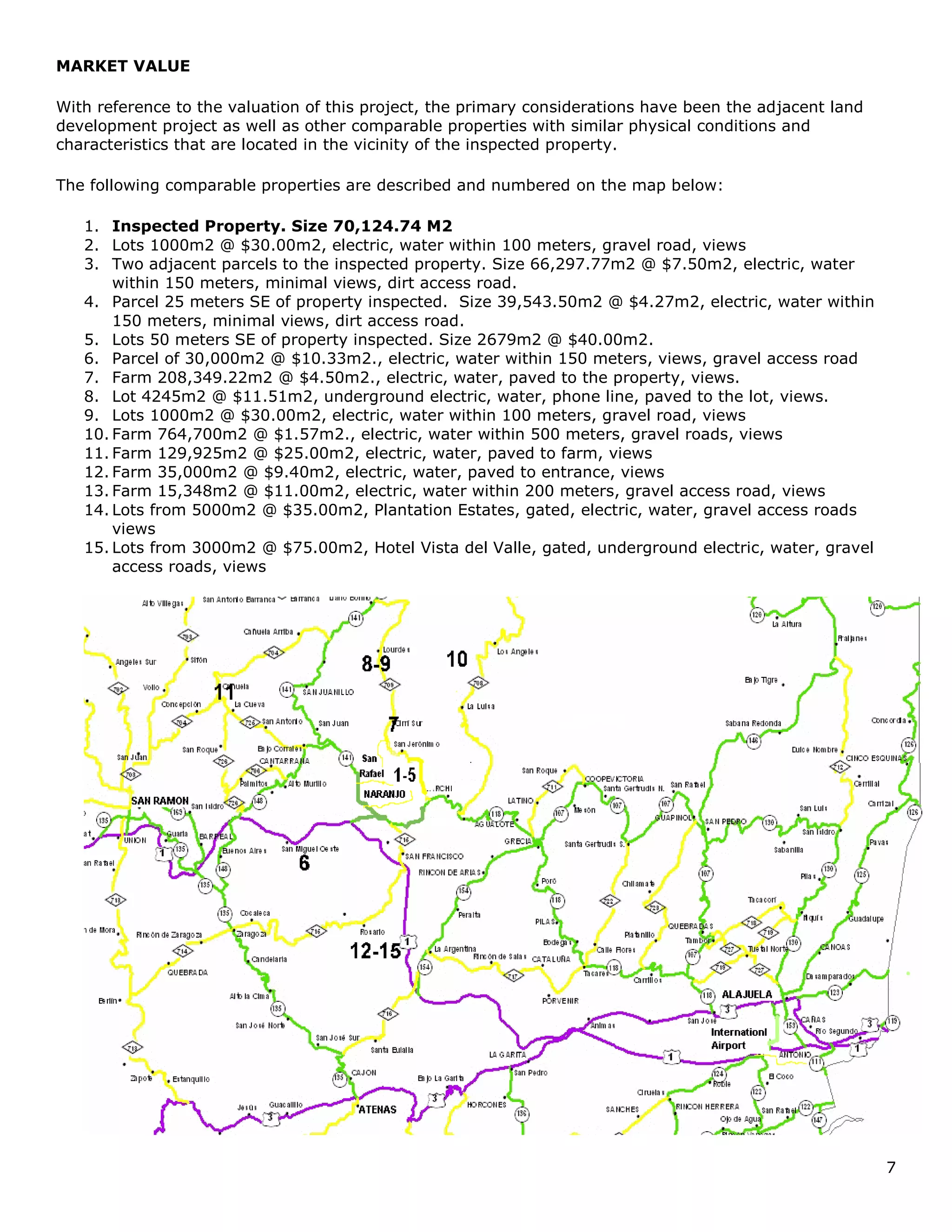 Land Inspection Report | DOCX