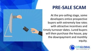 Property scams in the philippines and how to avoid them | PPT