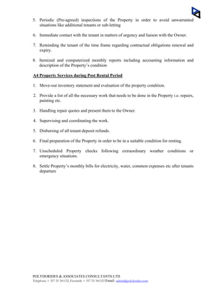 Property Service Clients Inquiry Form (English Version) | PDF