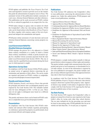 Property tax Administration in Texas | PDF