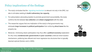 Property Taxation Case Study - ICTD Learning Portal | PPT