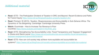 Property Taxation Case Study - ICTD Learning Portal | PPT