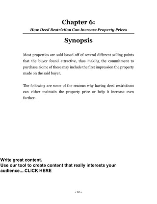 Property value boost | PDF