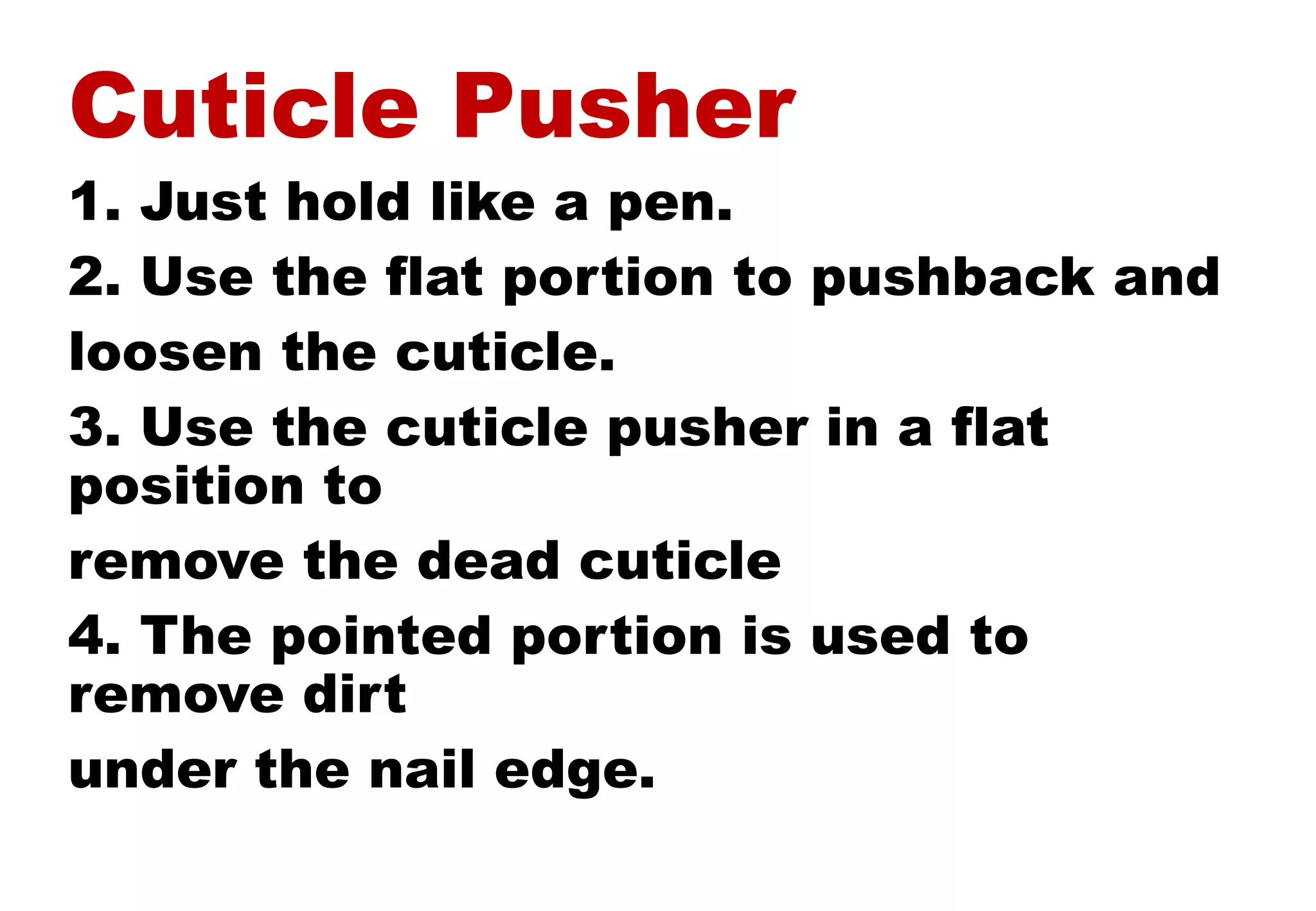 Proper Use of Nail care Tools and Equipment.pptx