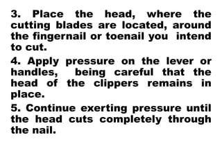 Proper Use of Nail care Tools and Equipment.pptx