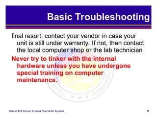 Proper Use of the Computer Ergonomics.ppt