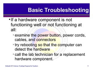 Proper Use of the Computer Ergonomics.ppt