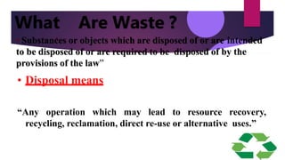 Proper waste management (MRF) | PPTX
