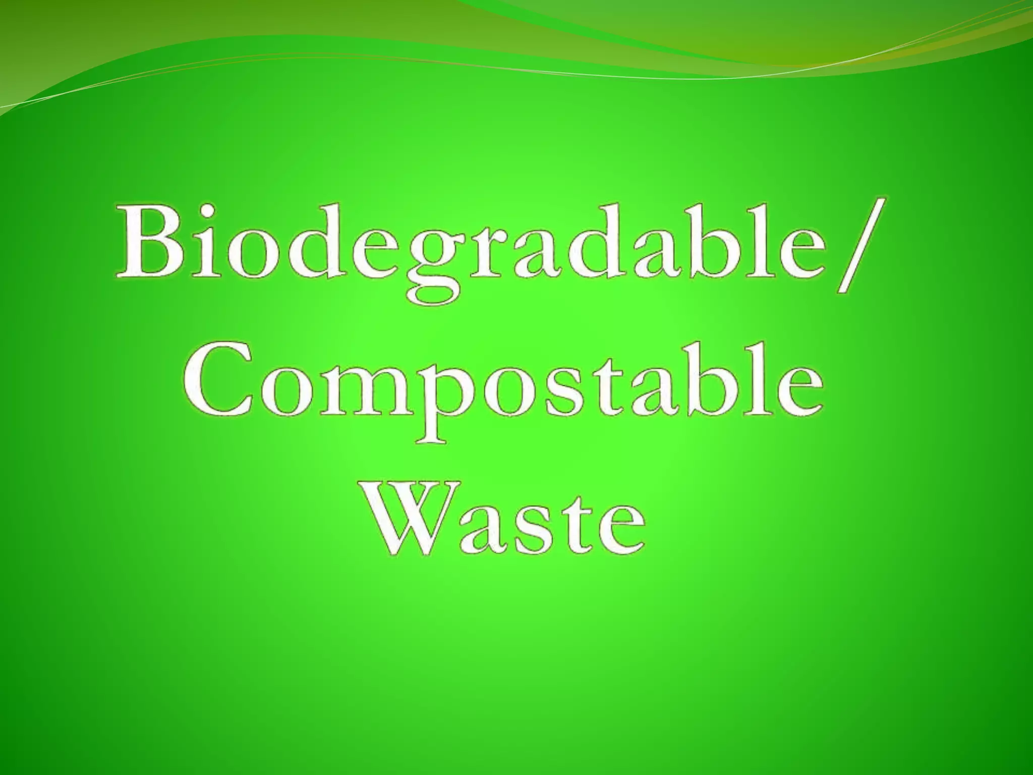 Proper waste segregation | PPTX