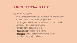 Semiología del ojo | PPTX
