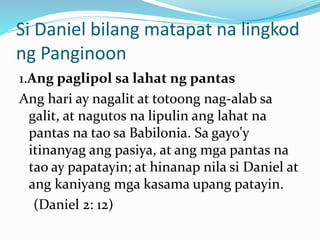 Propeta daniel final | PPTX